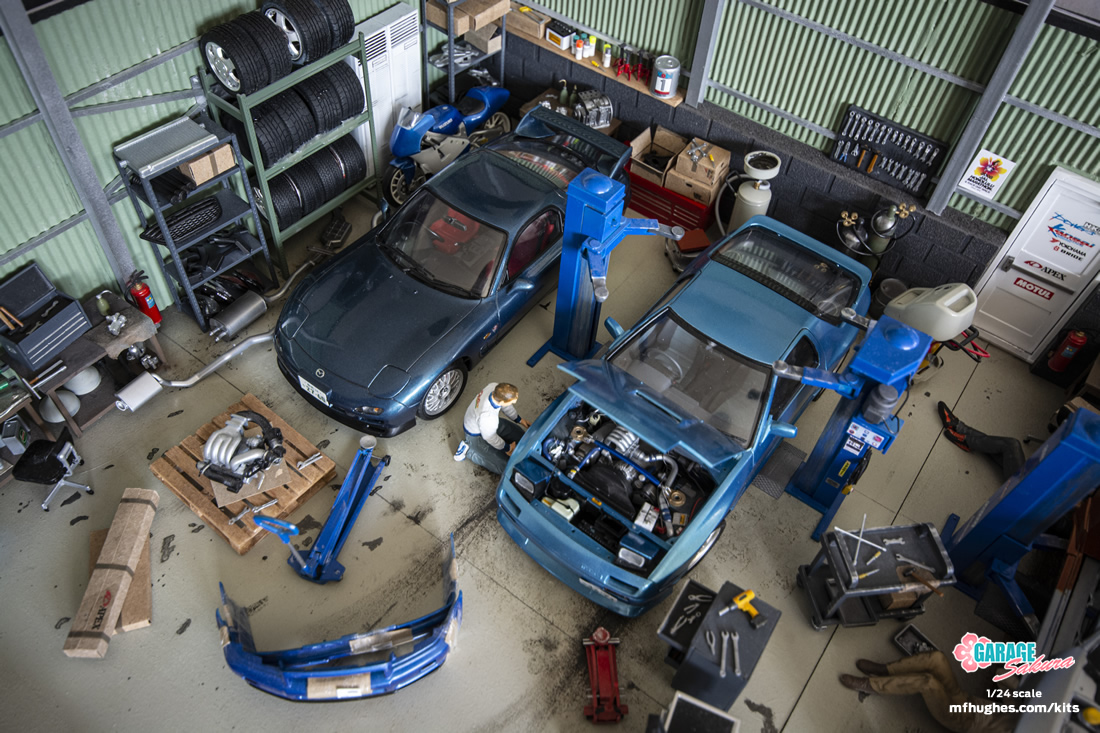 Garage Sakura - Ready For Inspection - Dioramas - Britmodeller.com