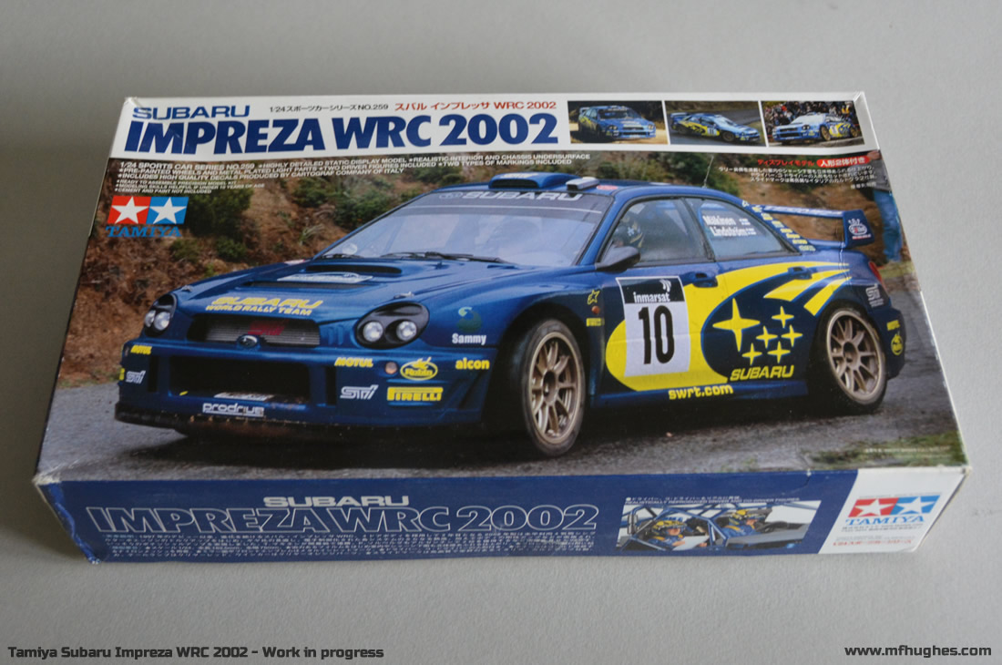 Tamiya Subaru Impreza WRC 2002 - Work In Progress - Vehicles ...